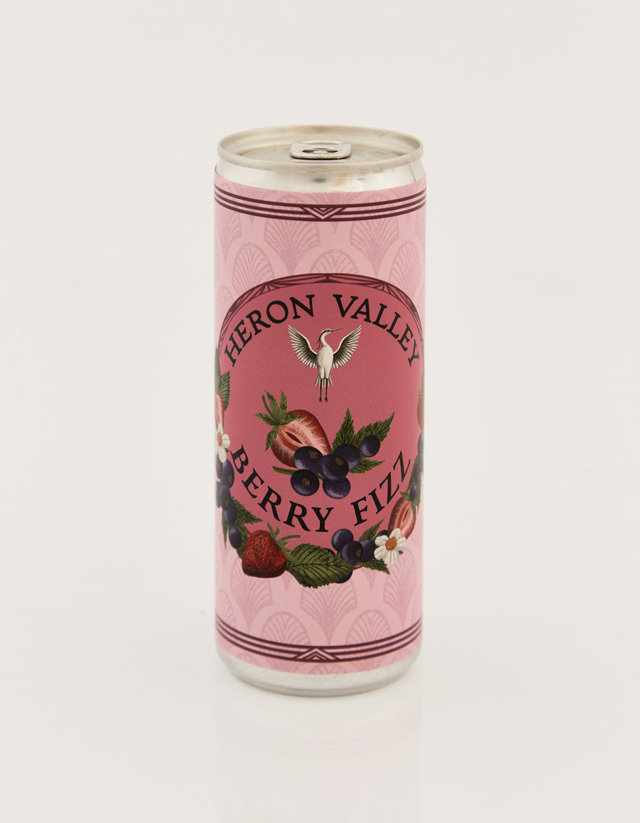 Berry Fizz | Fizzy Strawberry & Blackcurrant Drink | Heron Valley